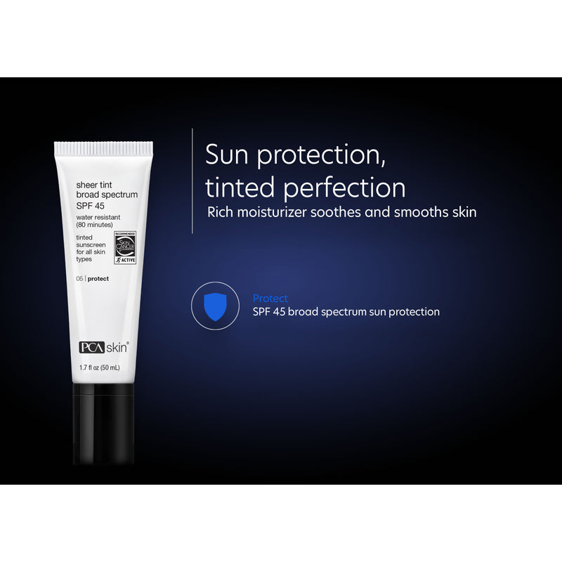 Sheer Tint Broad Spectrum SPF 45 | PCA SKIN